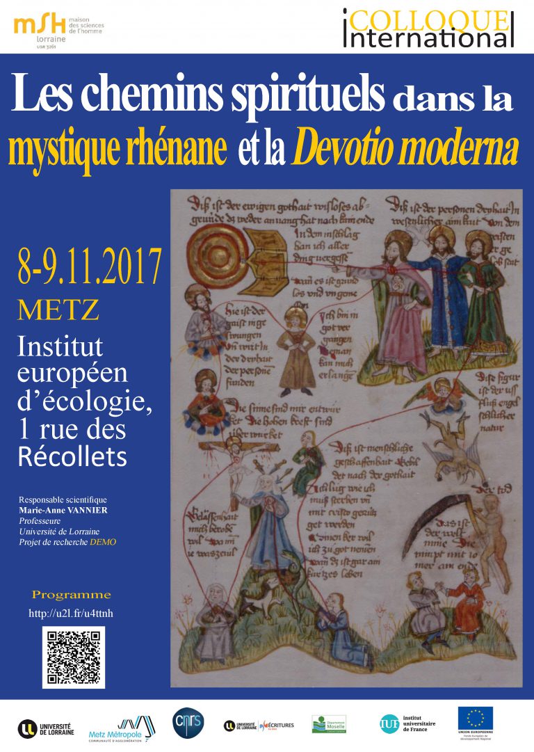 Les chemins spirituels dans la mystique rhénane et la Devotio moderna ...